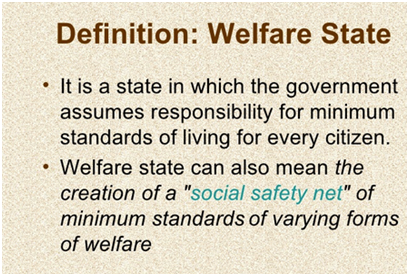 Welfare State Definition